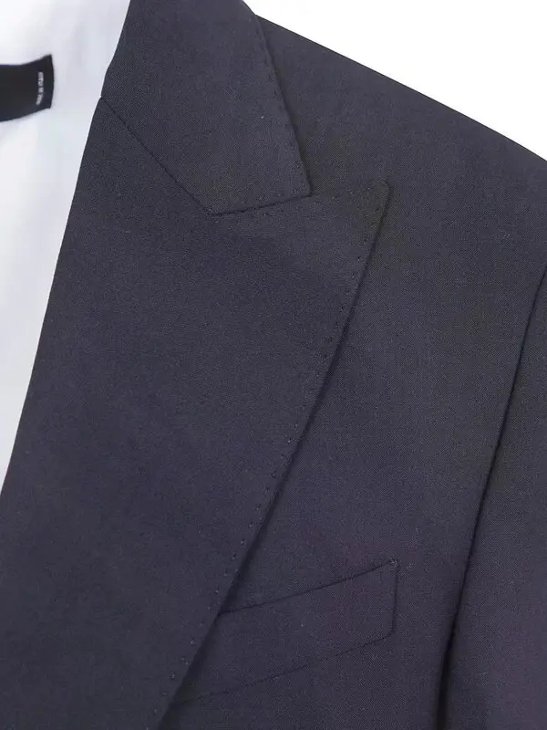 Dsquared2 Giacca In Lana Peak-lapel Single-breasted Blazer