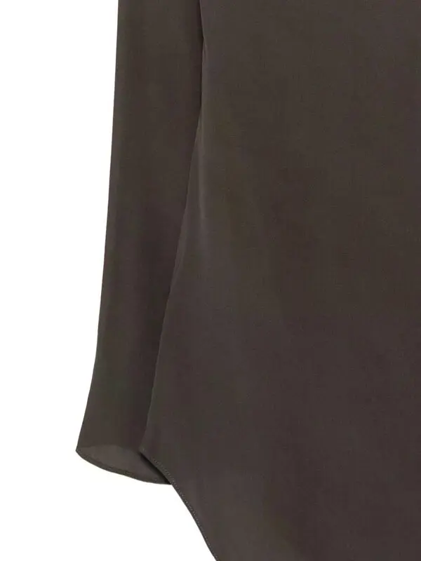RUOHAN Pussy-bow Long-sleeve Blouse