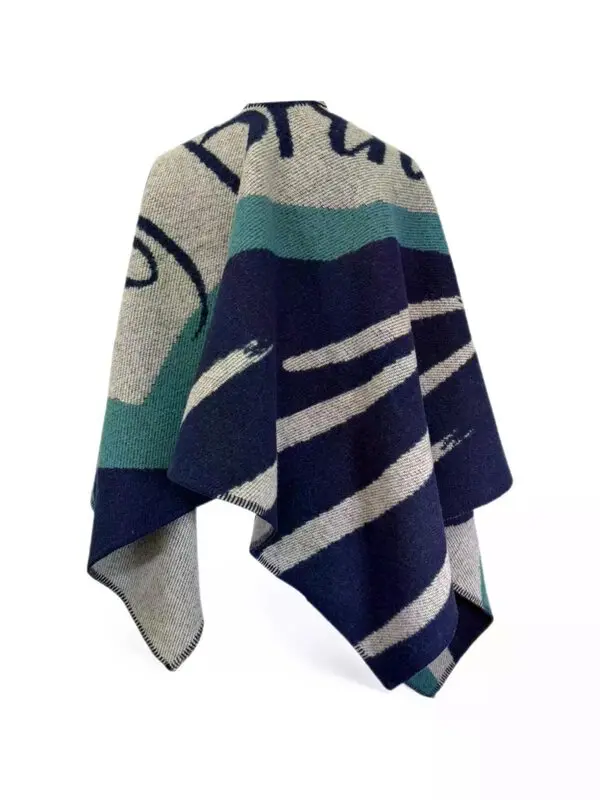 Burberry Printed Cape
