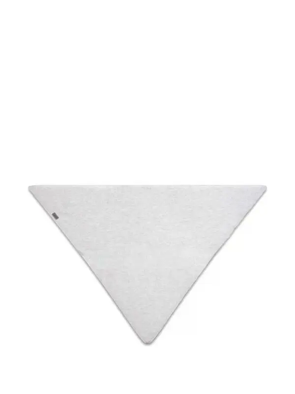 Brunello Cucinelli Monili-embroidered Cashmere Scarf - Grey