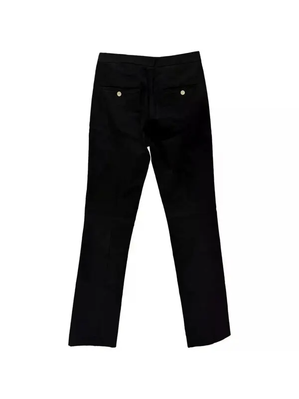 ISABEL MARANT VINTAGE Straight-leg Trousers - Black