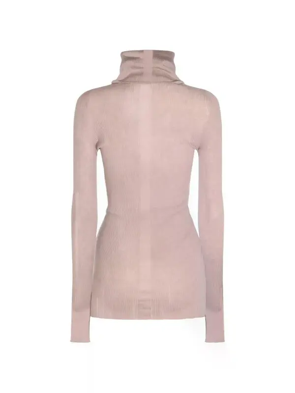 Rick Owens Ribbed-knit Roll-neck Sweater