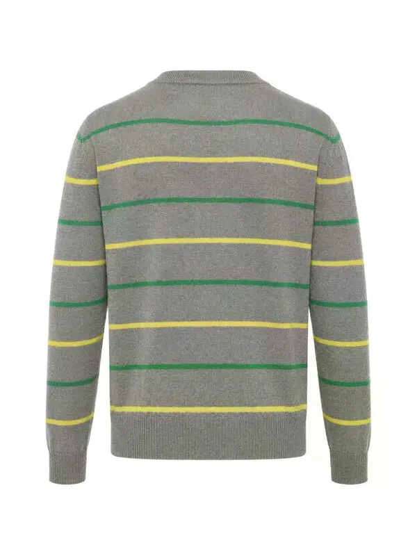 Dsquared2 Stripe-detail Embroidered Sweater
