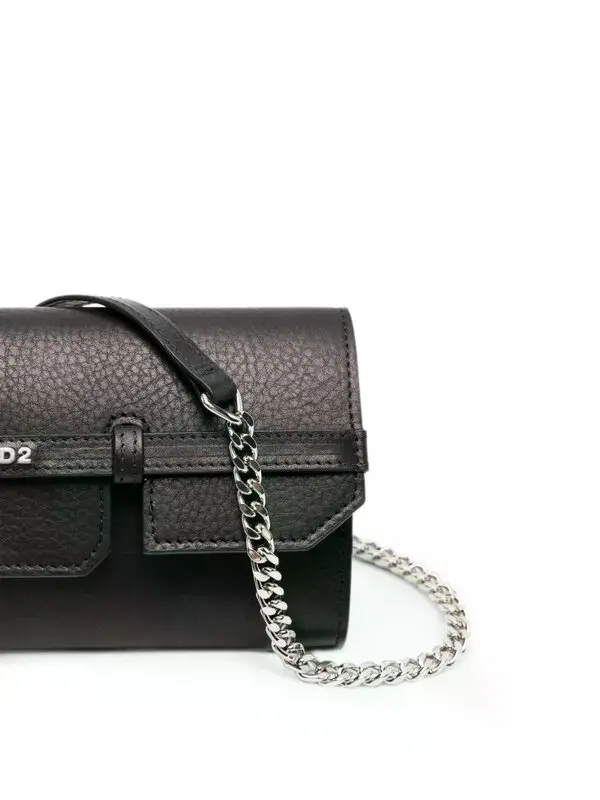 Dsquared2 Logo-appliqué Clutch Bag