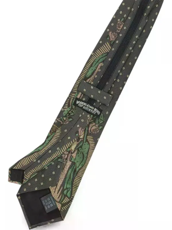 Kapital Silk Twill Neck Tie