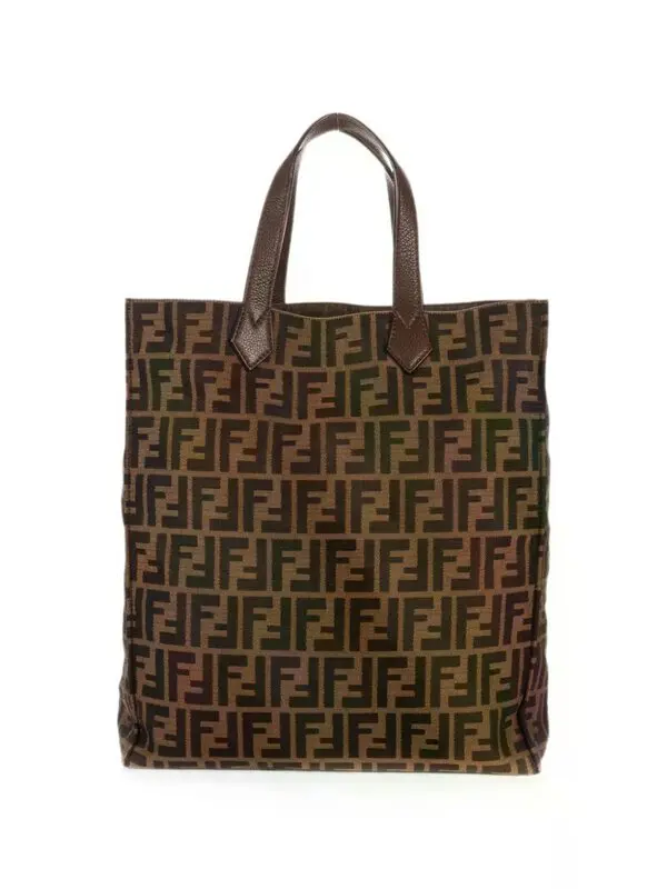 Fendi Zucca Canvas Tote Bag
