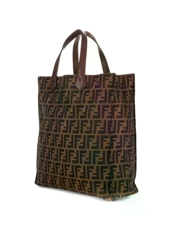 Fendi Zucca Canvas Tote Bag