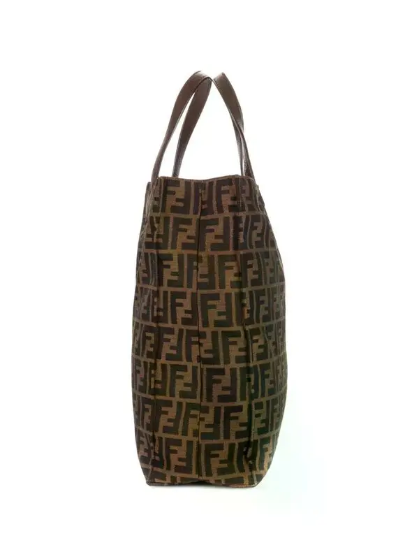 Fendi Zucca Canvas Tote Bag