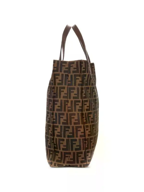 Fendi Zucca Canvas Tote Bag