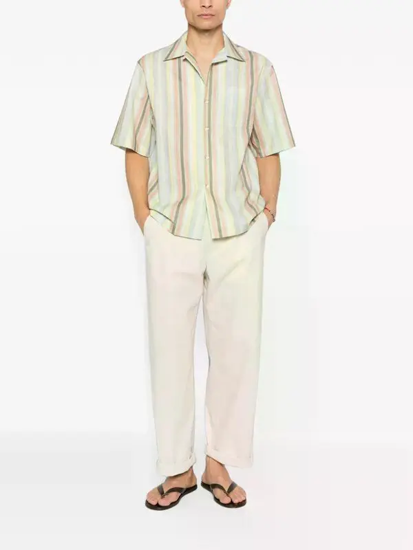 Commas Sereno Stripe-pattern Short-sleeve Shirt