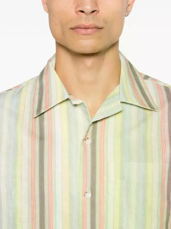 Commas Sereno Stripe-pattern Short-sleeve Shirt