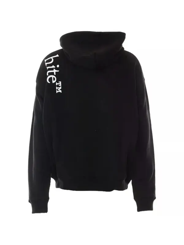 Off-White Logo-print Drawstring Hoodie