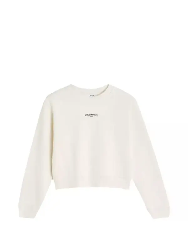 Maison Kitsuné Logo Print Sweatshirt