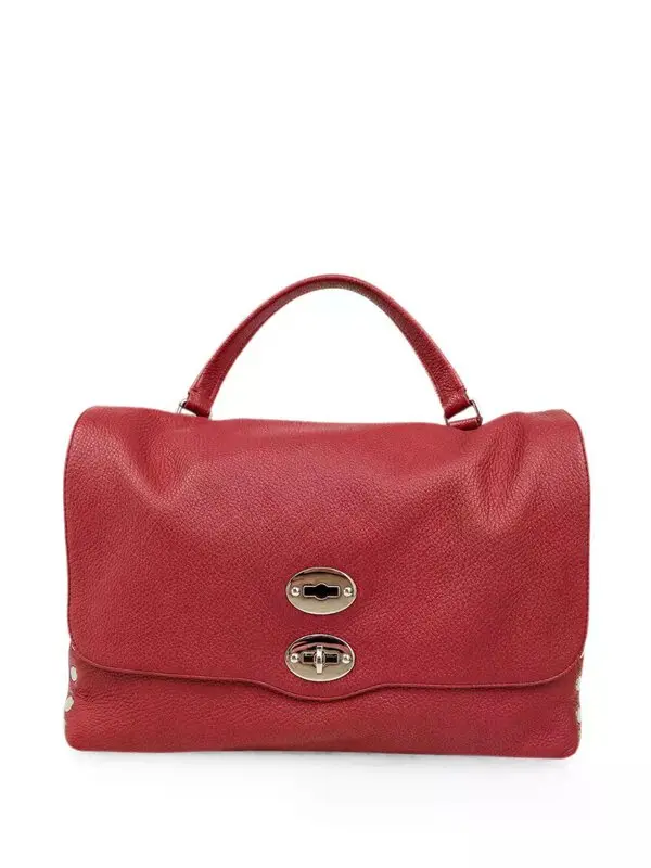 ZANELLATO Medium Postina Stud-embellished Shoulder Bag