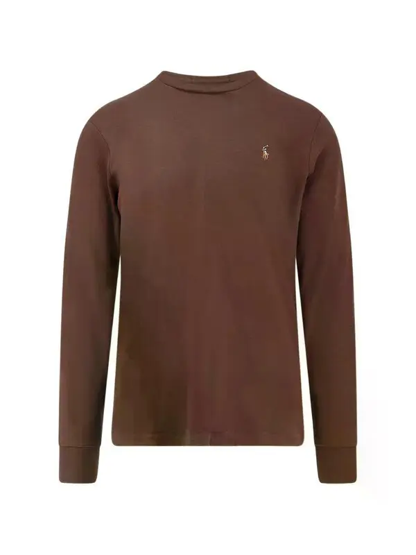 Polo Ralph Lauren Polo Pony-embroidered T-shirt - Brown