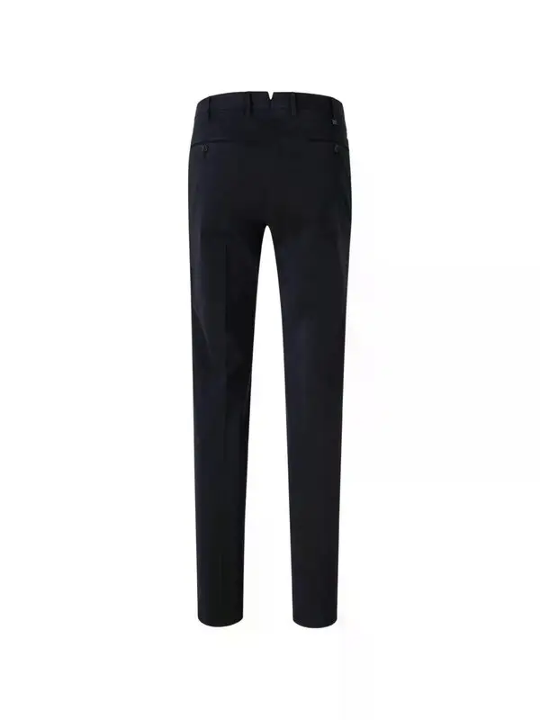 PT TORINO Logo-plaque Slim-fit Trousers
