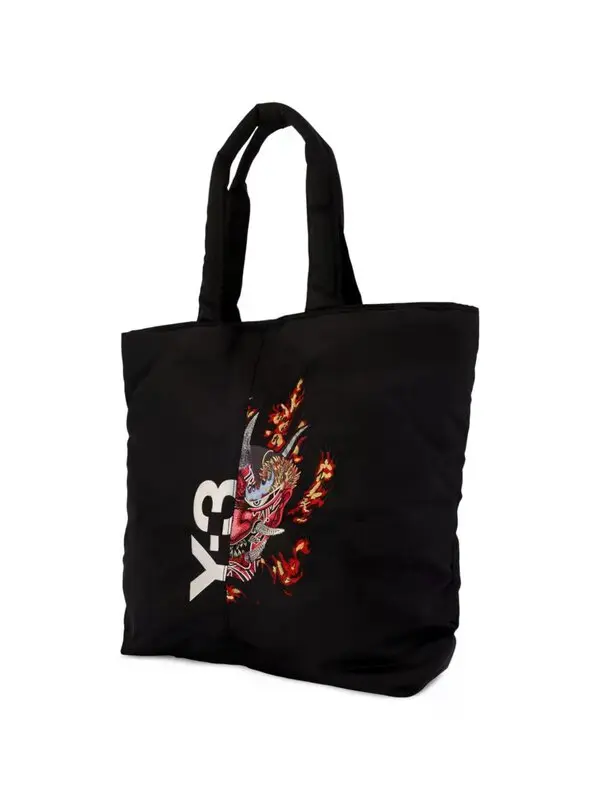 Y3 Graphic Print Tote Bag