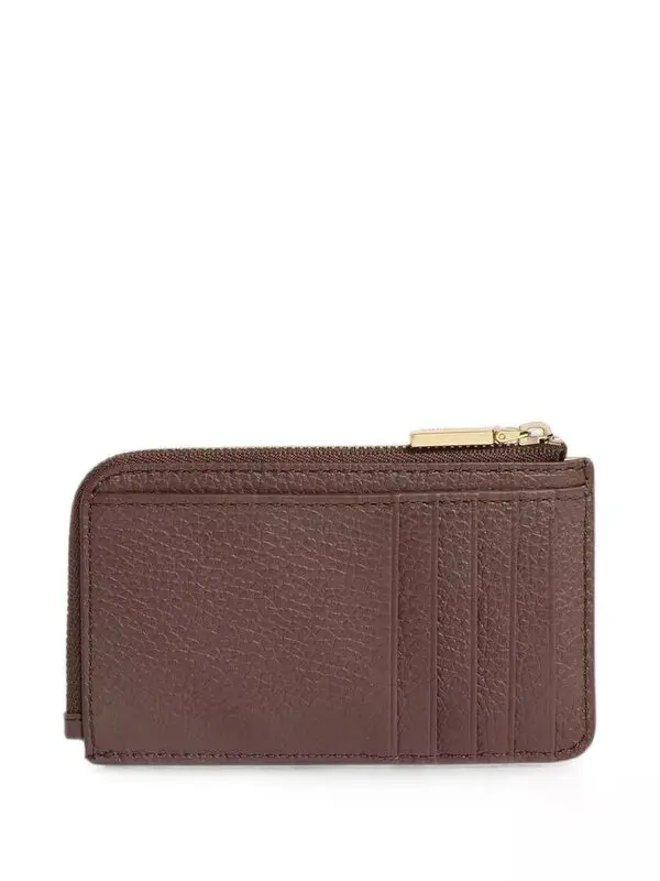 COCCINELLE Metallic Logo-print Card Holder