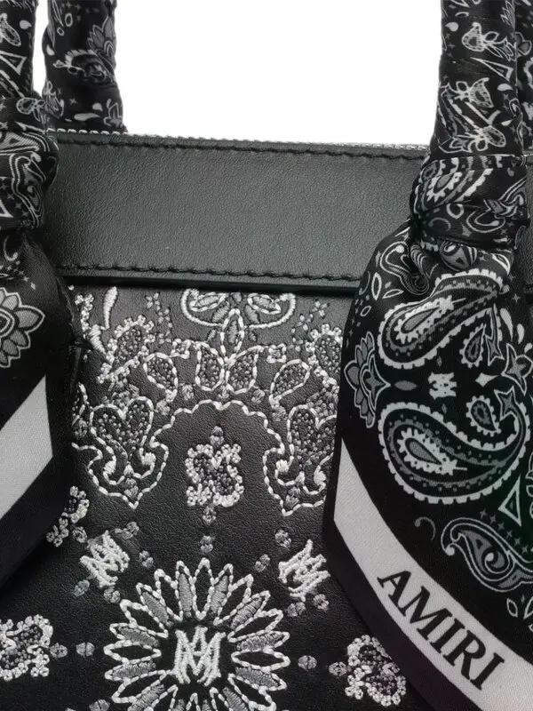 Amiri Micro Bandana Triangle Tote Bag