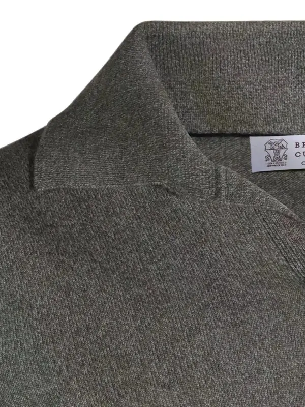 Brunello Cucinelli Cashmere Polo-collar Sweater