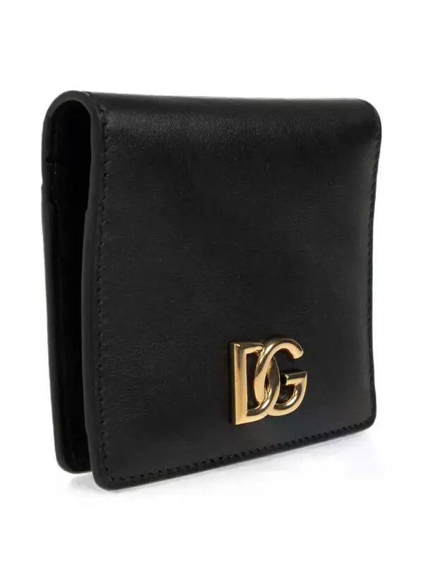 Dolce & Gabbana Logo-plaque Leather Wallet
