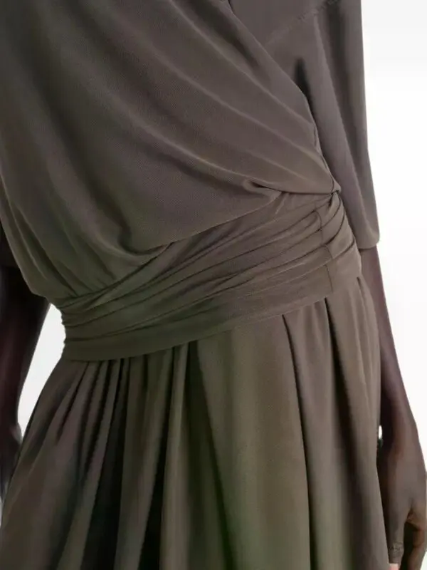 LEMAIRE Mesh Layered Midi Dress