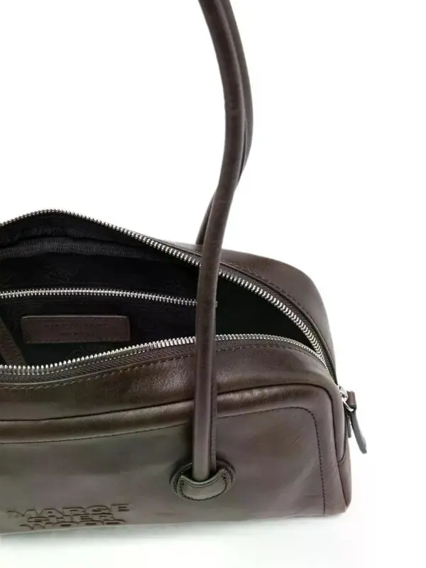 MARGESHERWOOD Logo-embossed Leather Shoulder Bag