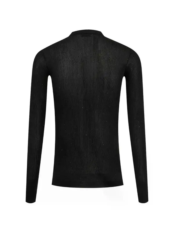 TOM FORD Sequin-embellished Ribbed-knit Sweater