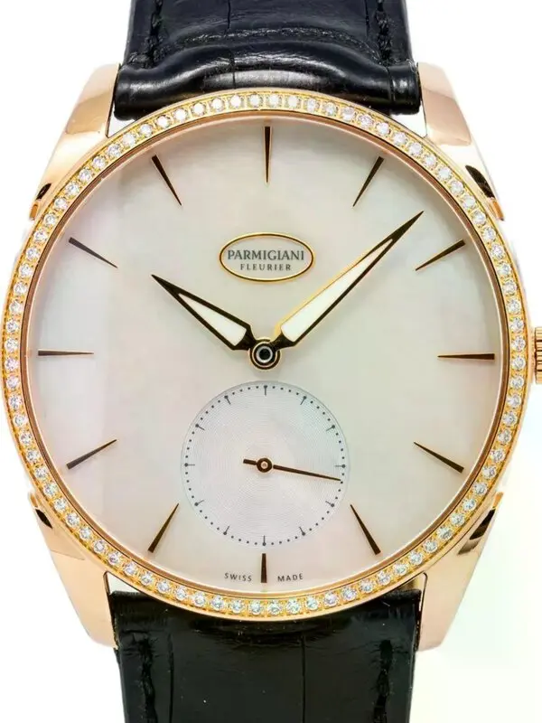 PARMIGIANI FLEURIER Tonda Diamond 39mm Rose Gold Watch - Neutrals