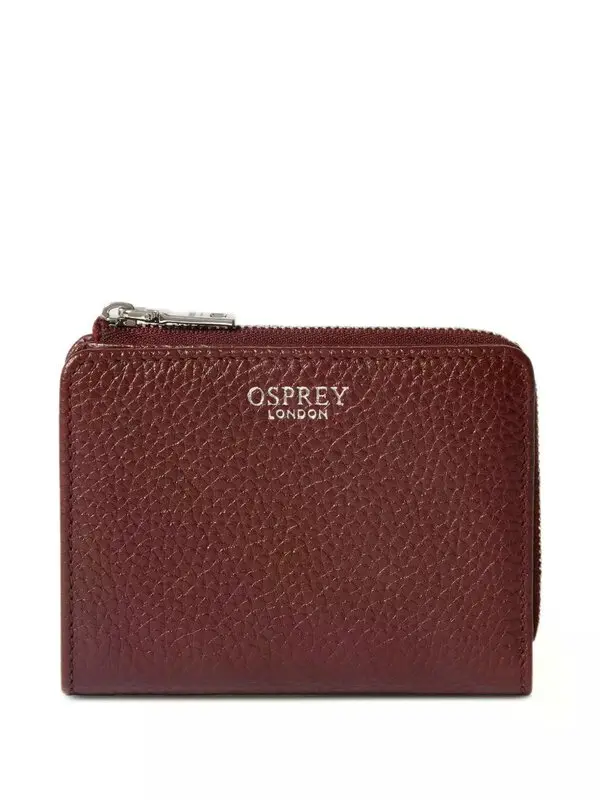 OSPREY Grainy Leather Wallet - Brown