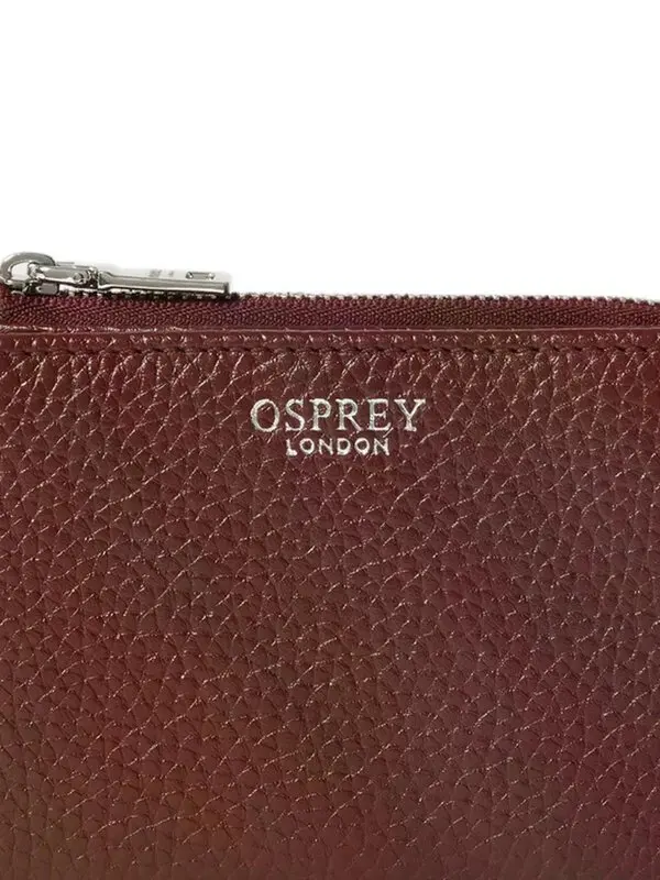 OSPREY LONDON Grainy Leather Wallet