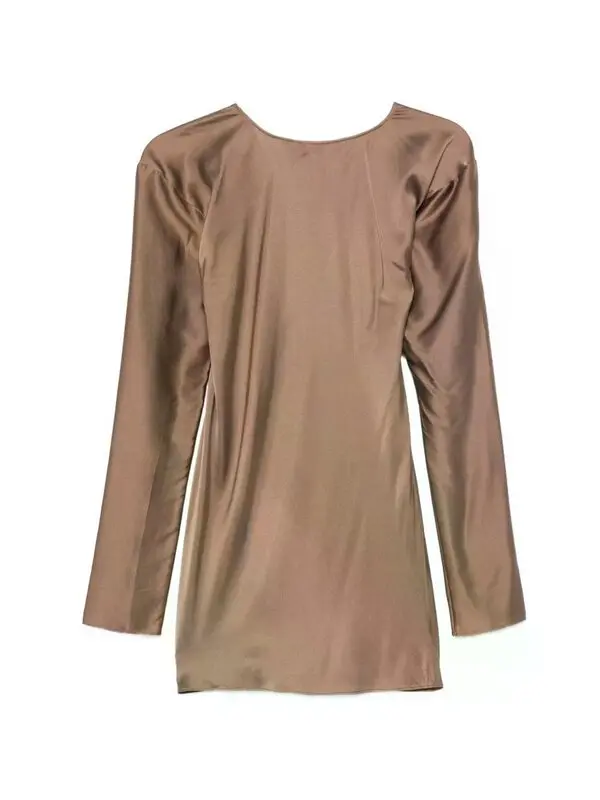 RUOHAN V-neck Long-sleeve Top