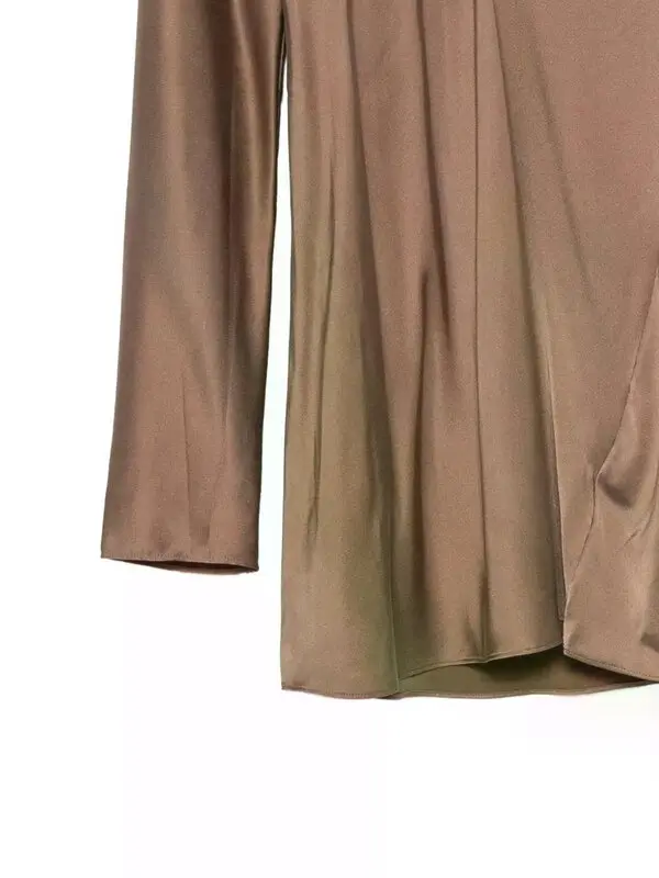 RUOHAN V-neck Long-sleeve Top