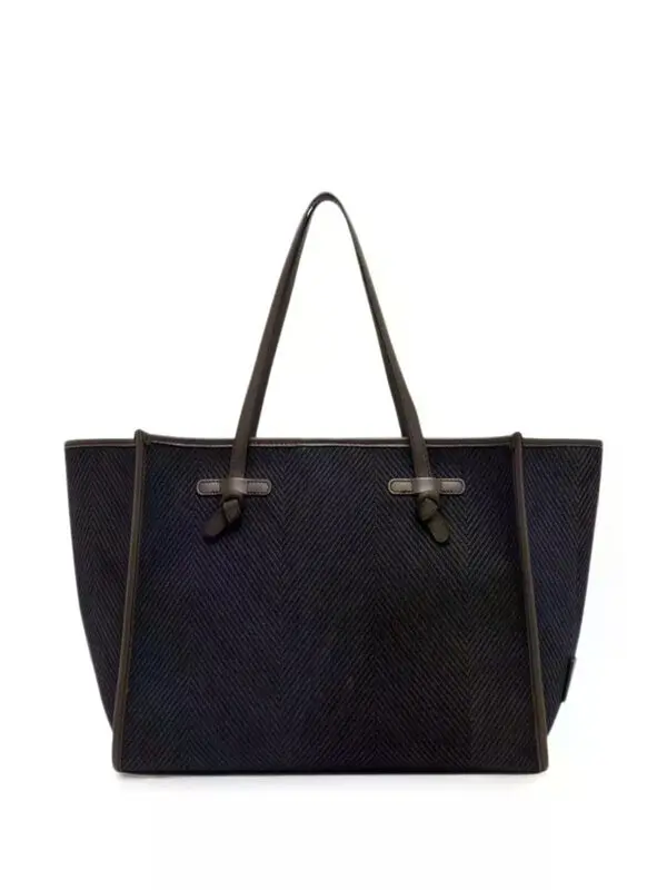 GIANNI CHIARINI Marcella Herringbone-pattern Tote Bag
