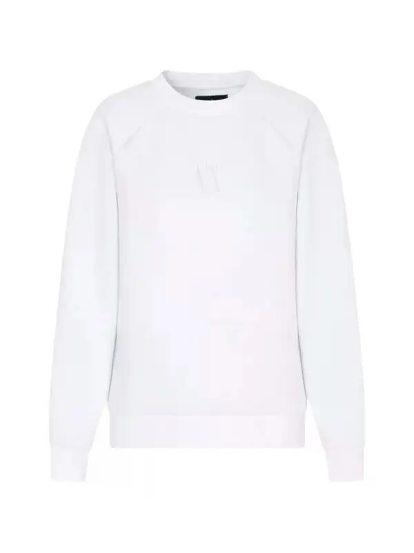 Armani Exchange Logo Sweatshirt - White