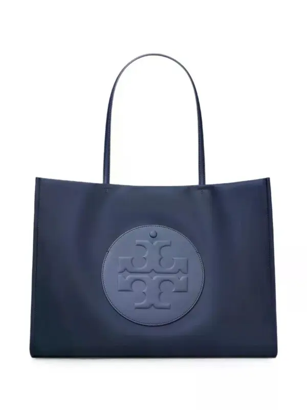 Tory Burch Ella Logo-patch Tote Bag