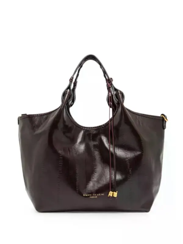 GIANNI CHIARINI Dua Ribbed-texture Tote Bag