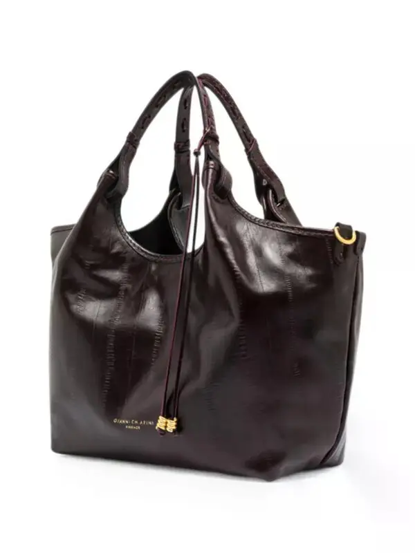 GIANNI CHIARINI Dua Ribbed-texture Tote Bag