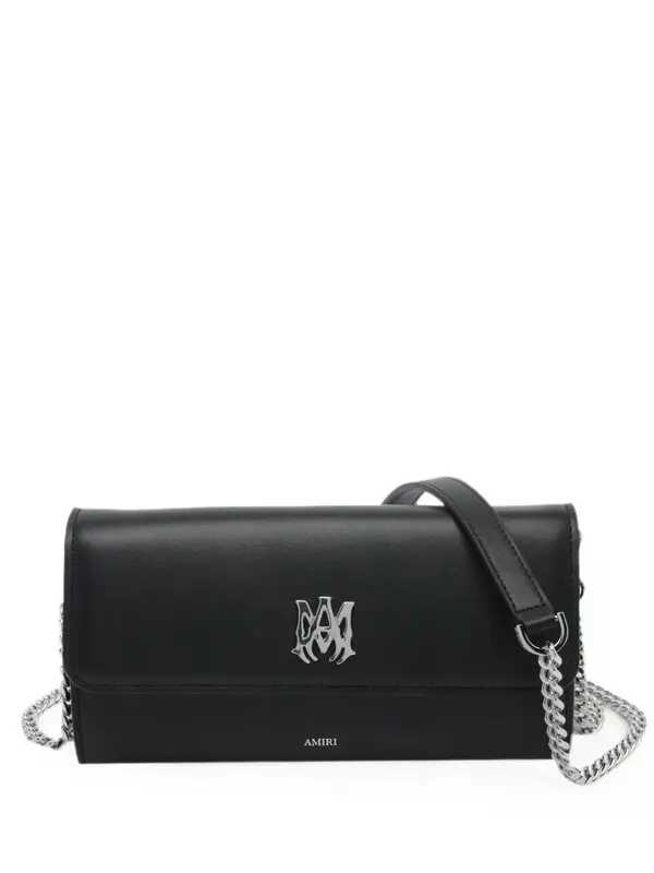 Amiri Ma Logo-plaque Shoulder Bag - Black