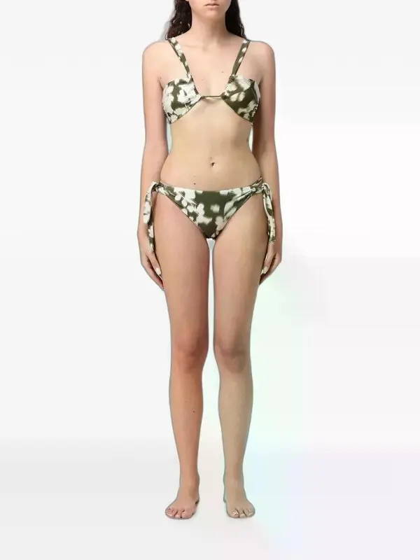 Emporio Armani Tie-dye Side-tie Bikini