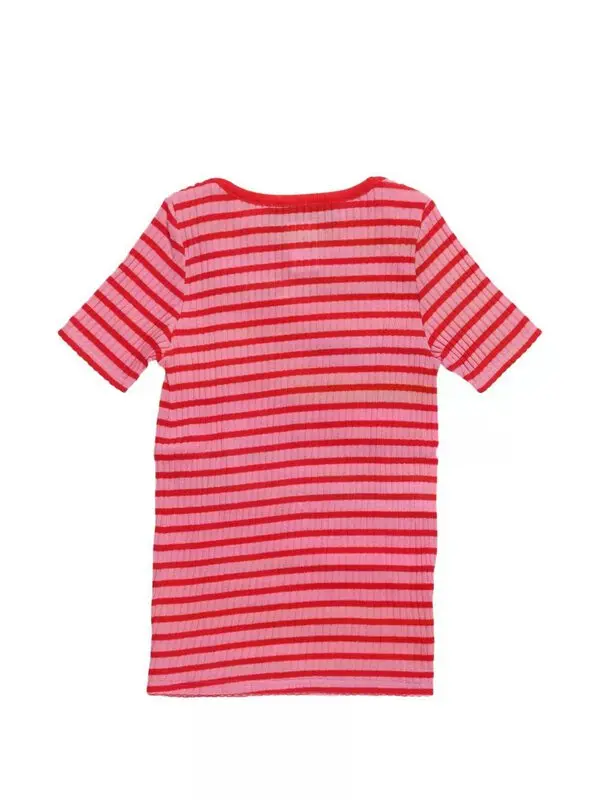 LA FETICHE Striped Ribbed Top