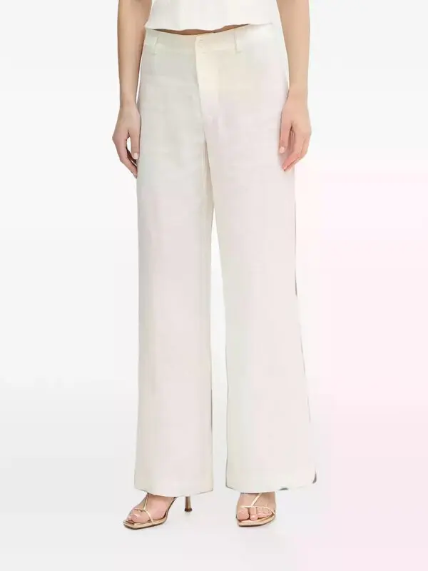 Bardot Serafina Mid-rise Wide-leg Trousers