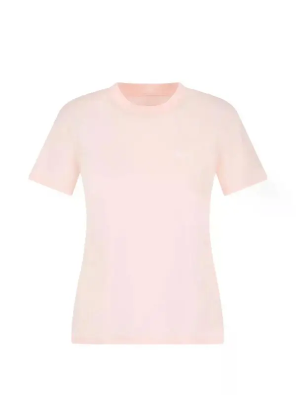 Armani Exchange Embroidered Short Sleeve T-shirt - Pink