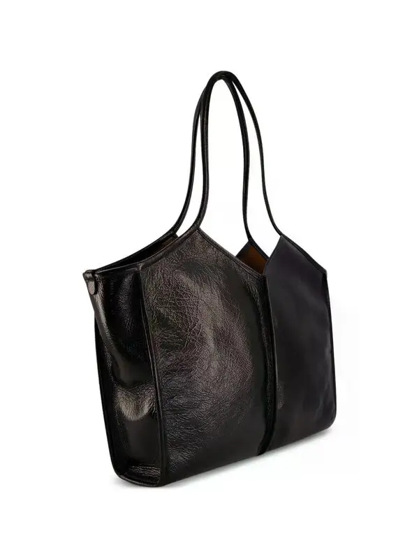 Hereu Calella Distressed Leather Tote Bag