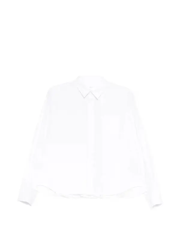 Sacai Button-up Poplin Shirt - White
