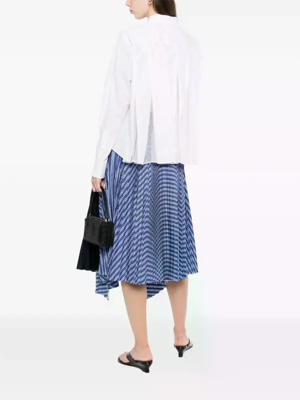 Sacai Button-up Poplin Shirt