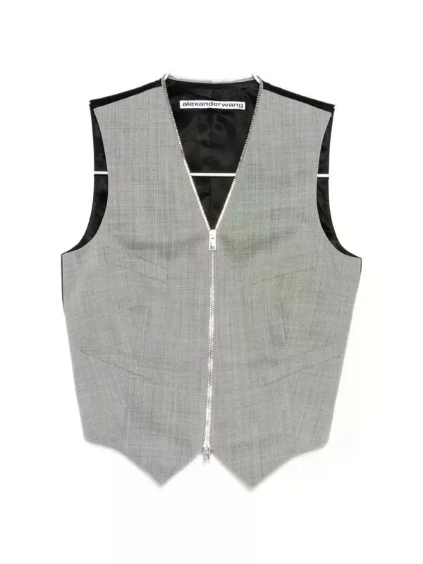 Alexander Wang Tailored Zipper Vest