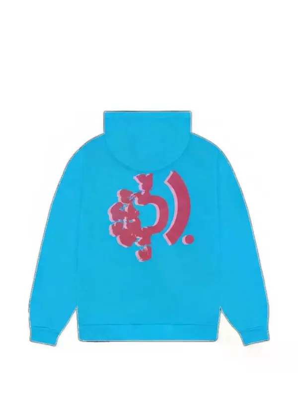 DENIM TEARS X Bstroy Tears Hoodie - Blue