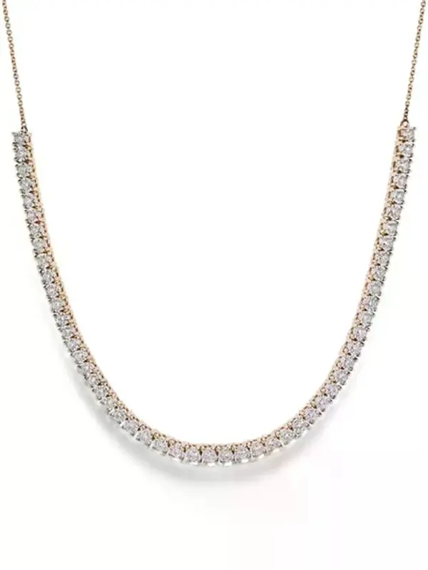 DANA REBECCA DESIGNS Rose Ava Bea Diamond Tennis Necklace - Gold