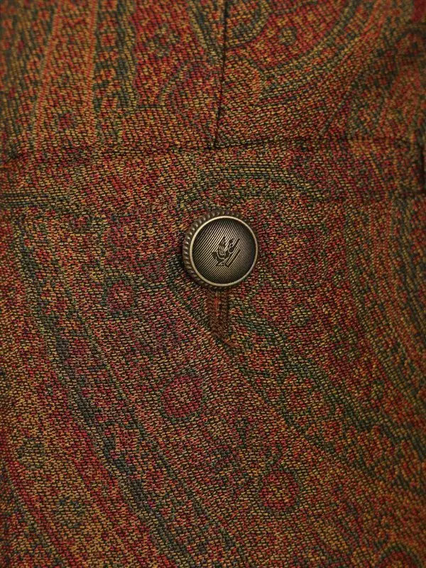Etro Paisley-jacquard Trousers